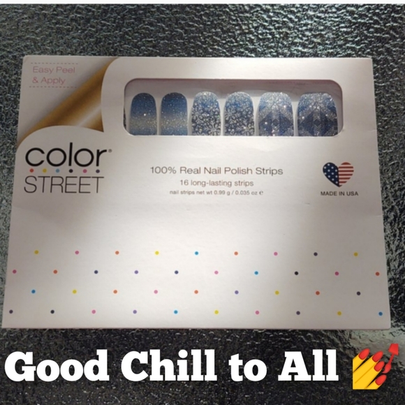 Color Street | Makeup | Color Street Retired Good Chill To All Nwt ...